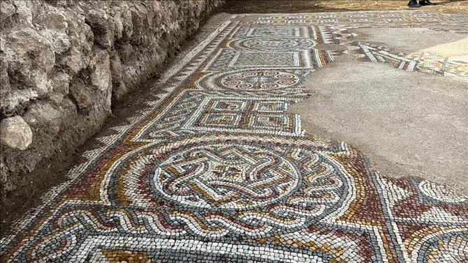 Ancient Reception Hall with Rare Mosaics Found in Türkiye - Caspianpost.com
