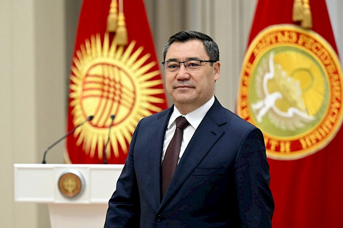 Kyrgyz President Zhaparov Receives Credentials from Incoming ...