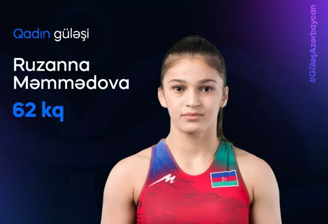 Azerbaijani Wrestler Mammadova Secures Spot in 59 kg Gold Medal Match ...