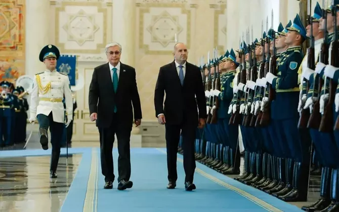 Bulgarian President Rumen Radev Arrives in Kazakhstan - Caspianpost.com