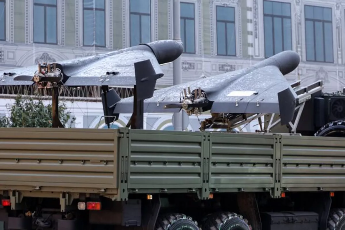 Russian Geran Drone Hits Ukrainian UAV Command Post in Donetsk ...